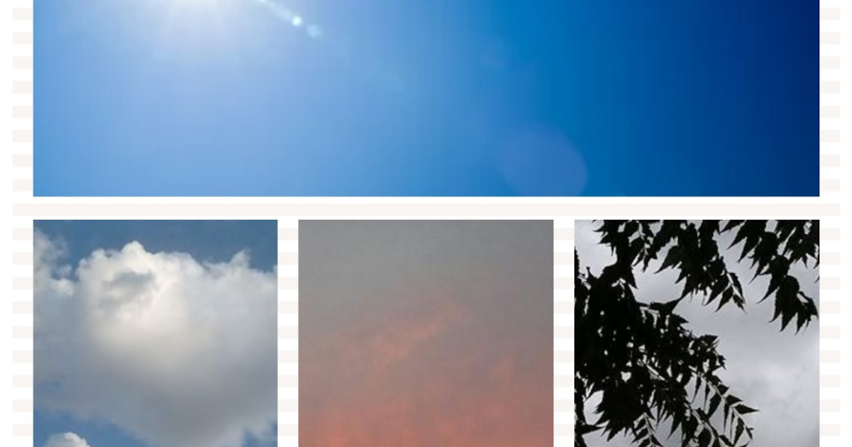 CEI PARQUE FONGARO: QUAL A COR DO CÉU?