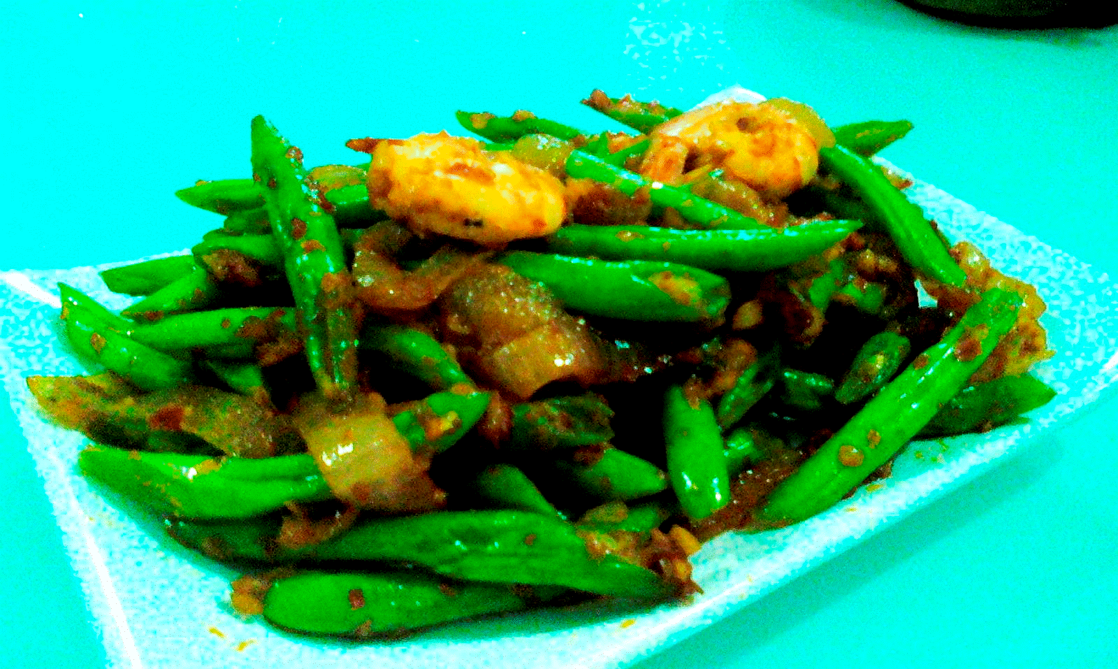 ♥a peep in my pot♥: Spicy French Beans with Onions