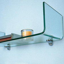 CUSTOM GLASS SHELF