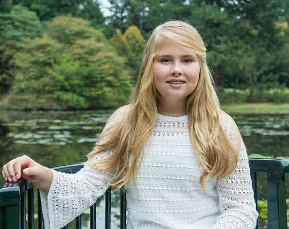 Dutch Crown Princess Amalia Celebrates 13th Birthday