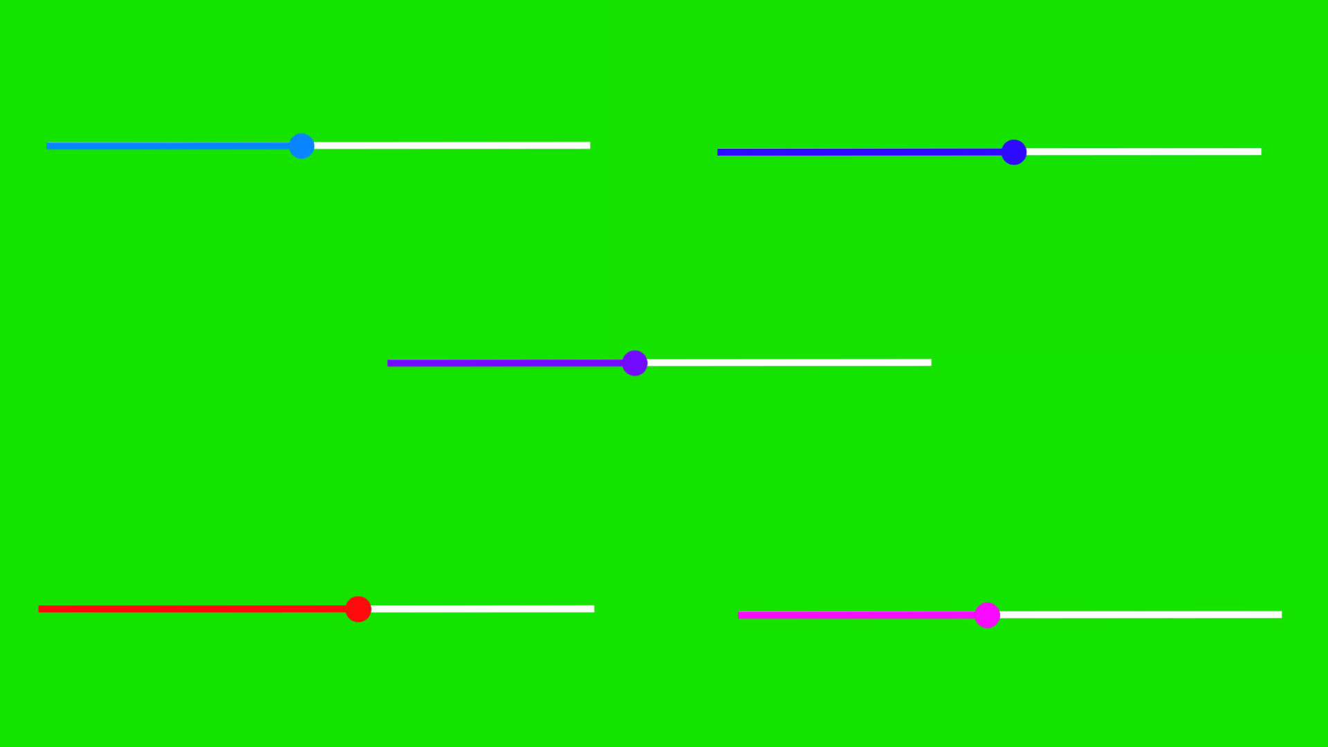 Amazing green screen waiting loading bar animation video footage - all web