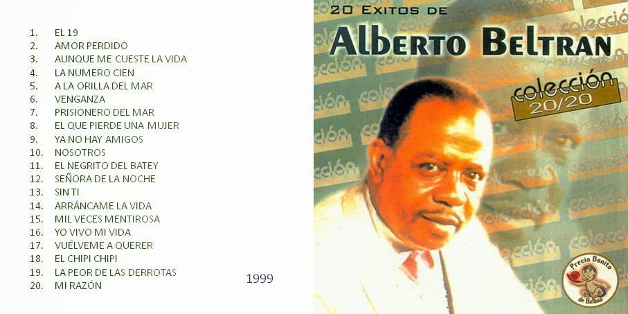 Salsa mayor: M417 - 20 exitos de Alberto beltran