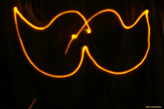 dailymoustache: 30. Lightwriting