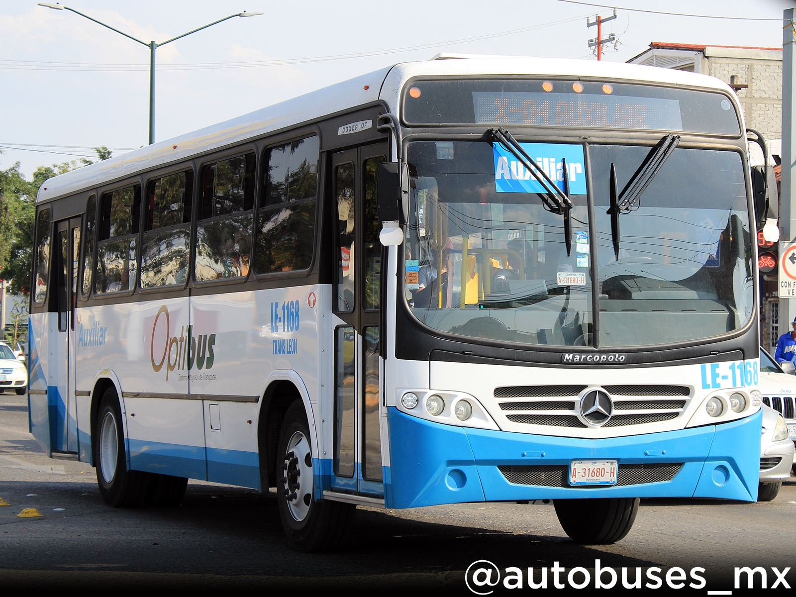 AYCAMX - Autobuses y Camiones México : Camiones Guanajuato 4. Red Optibus