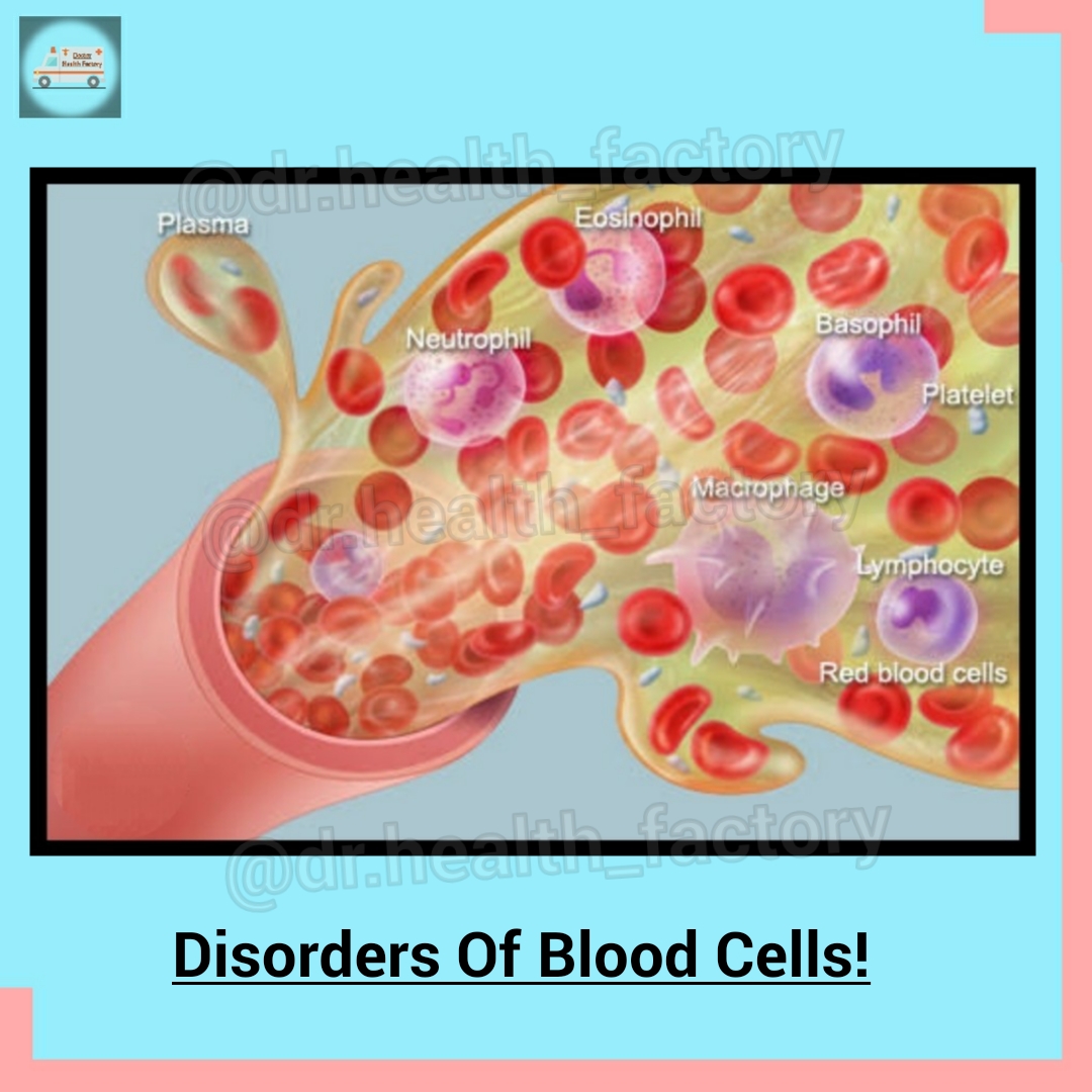 Blood Related Disorders - When The Level Of Blood Components Increase ...