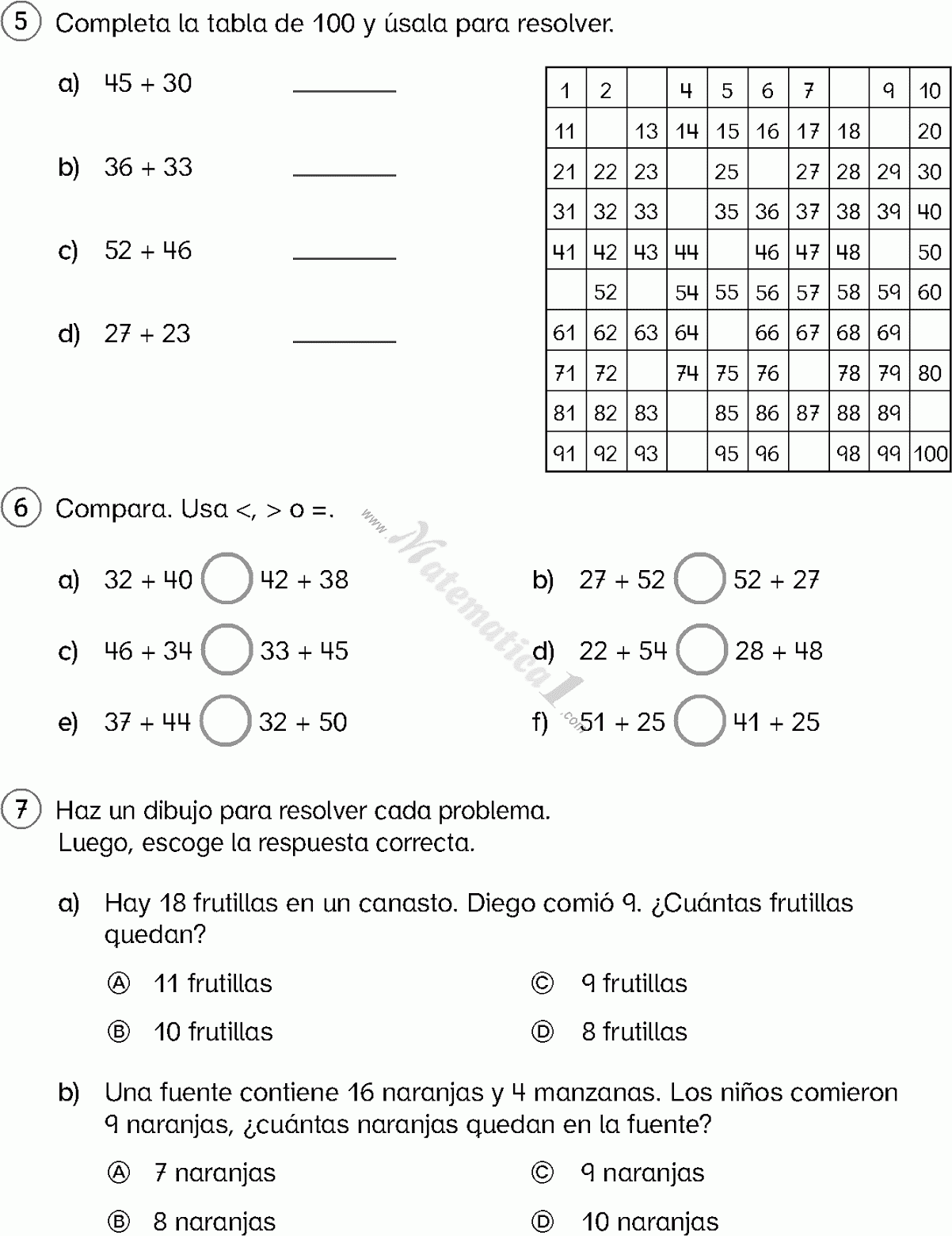 juegos de cálculo mental para secundaria pdf Gran venta OFF-58%