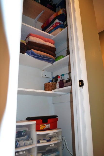 so the cook said: Mission Organization: the Deep Deep Linen Closet