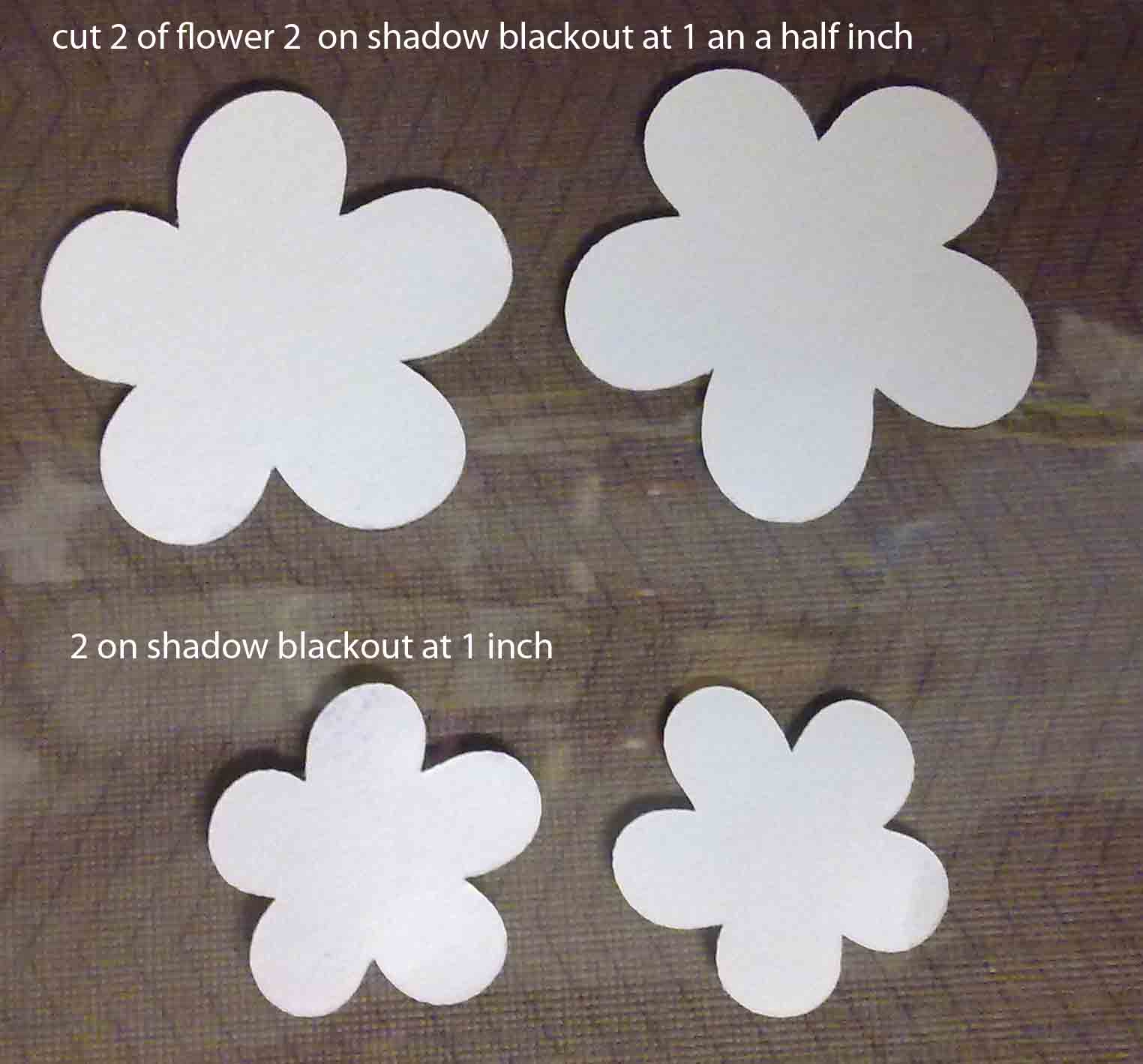 George Basic Shapes Flowers Tutorial.. - Neat and Crafty