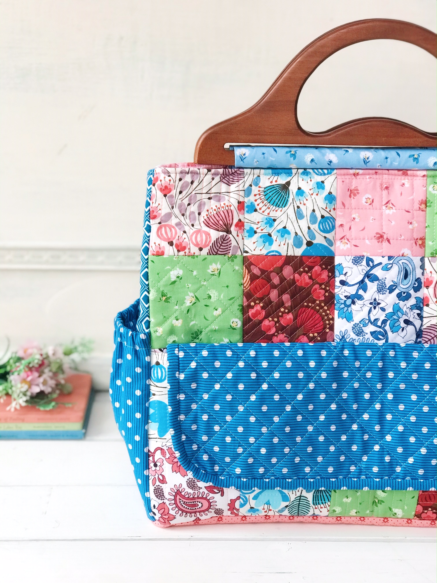 Cream Craft: Patchwork Handbag - Morrison Park