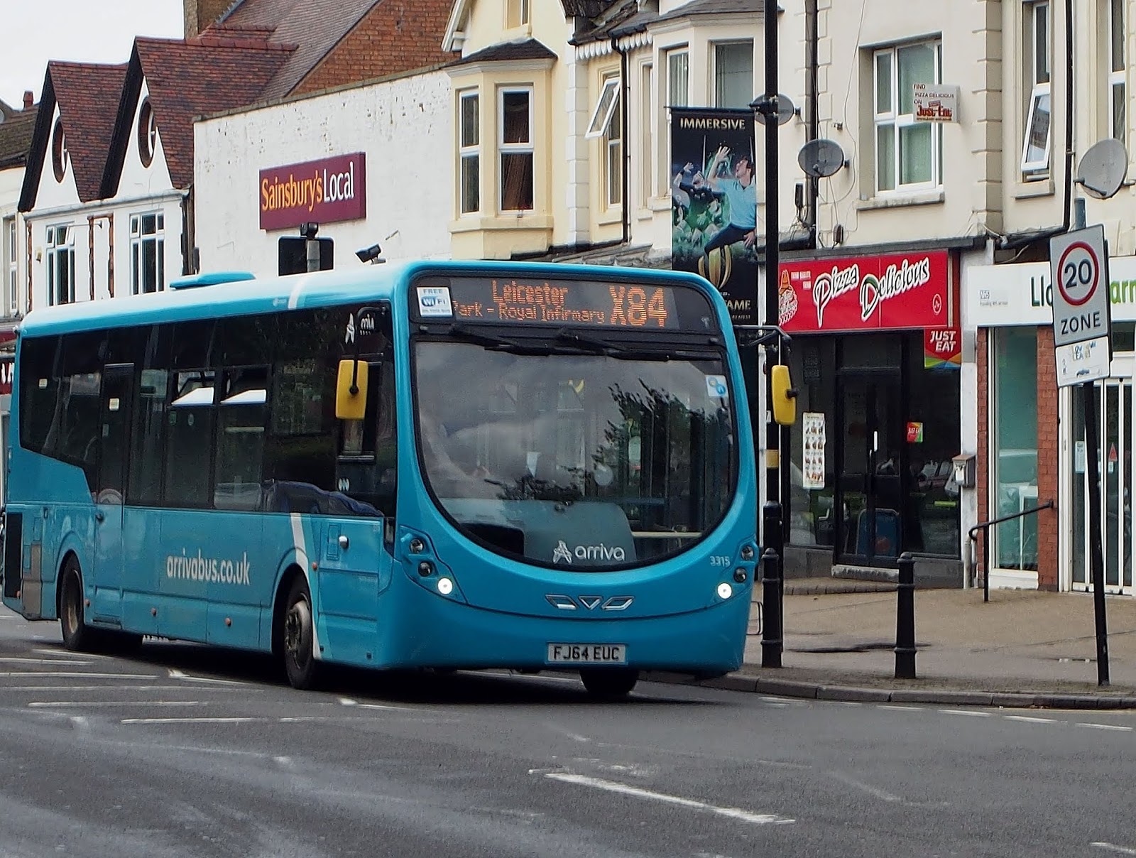 Around the County Towns of England - by Bus: The Buses