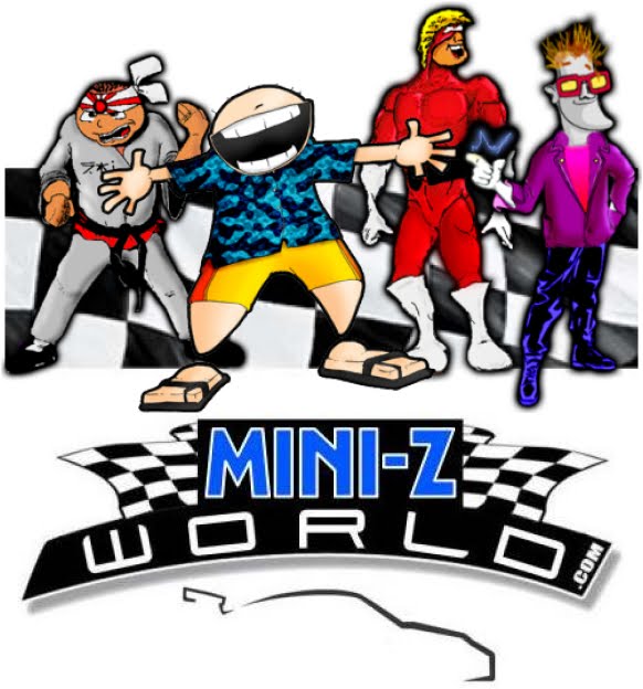 Mini-z World: Alerón móvil & Túnel del Viento Mini-z