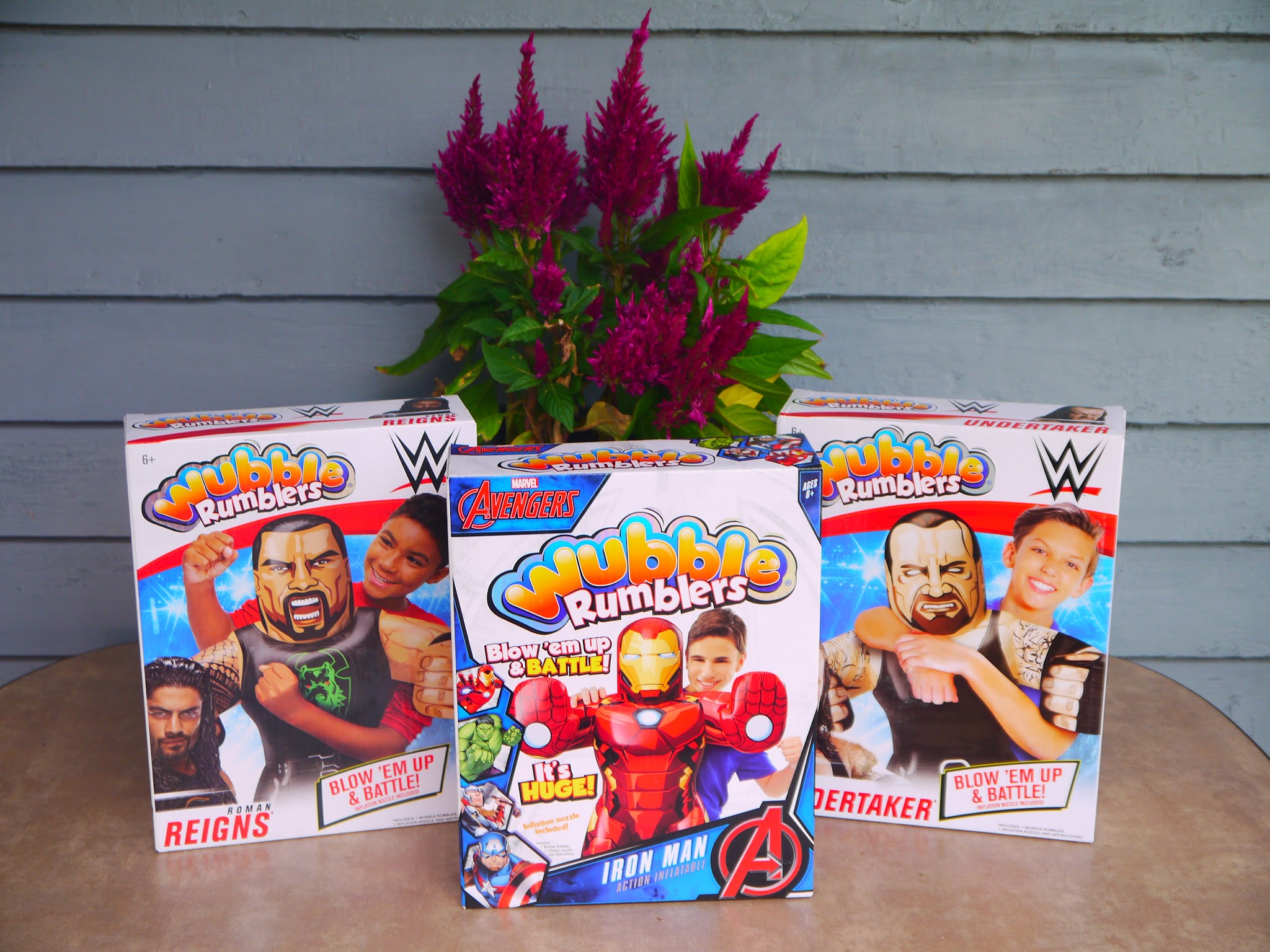 Wubble Rumblers WWF and Avengers character Review - The Western New Yorker