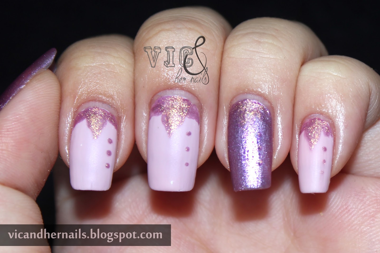 Vic and Her Nails: 31 Day Challenge 2013- Day 6: Violet Nails