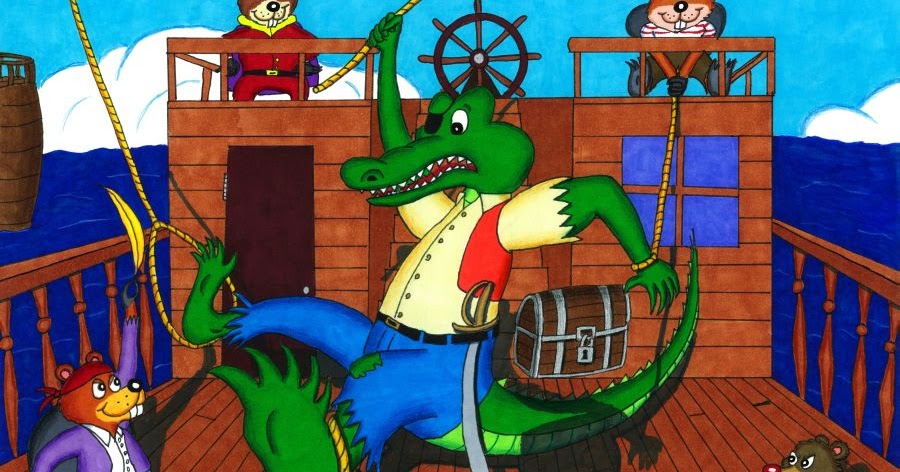 Ringtail: Tickle Beaver Pirates and the Unfortunate Gator!