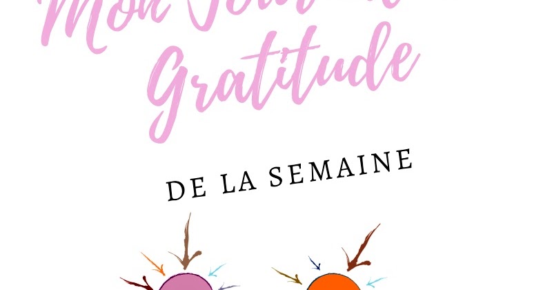 Mon journal de gratitude - Cahier gratuit pour les 7/8 ans (PDF)