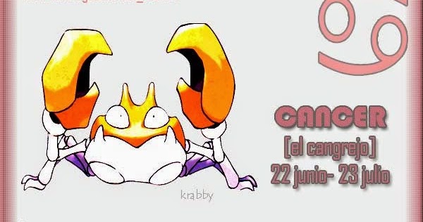 Horoscopo Pokemon Signo Cancer - IMÁGENES del ZODIACO - 5.000 SIGNOS ...