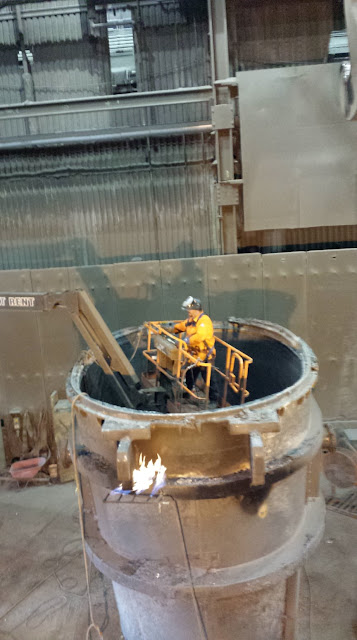 Industrial History: Steel Mill Ladles and Overhead Cranes