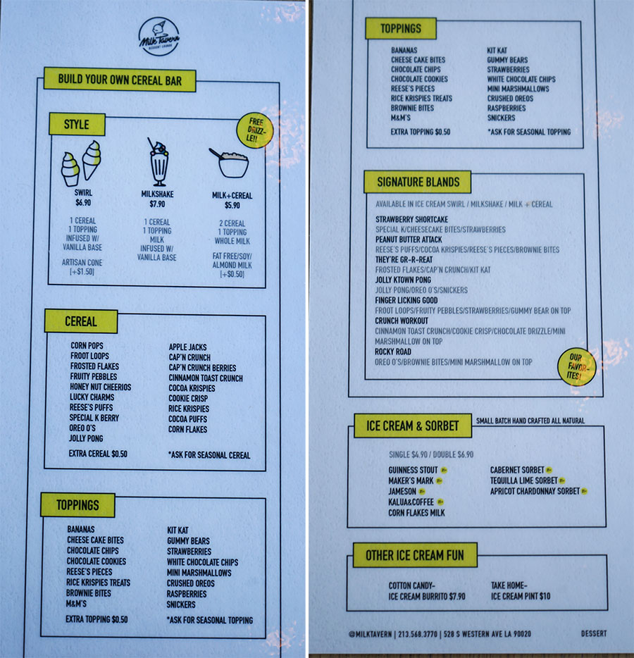 Milk Tavern - Koreatown - Vegas and Food