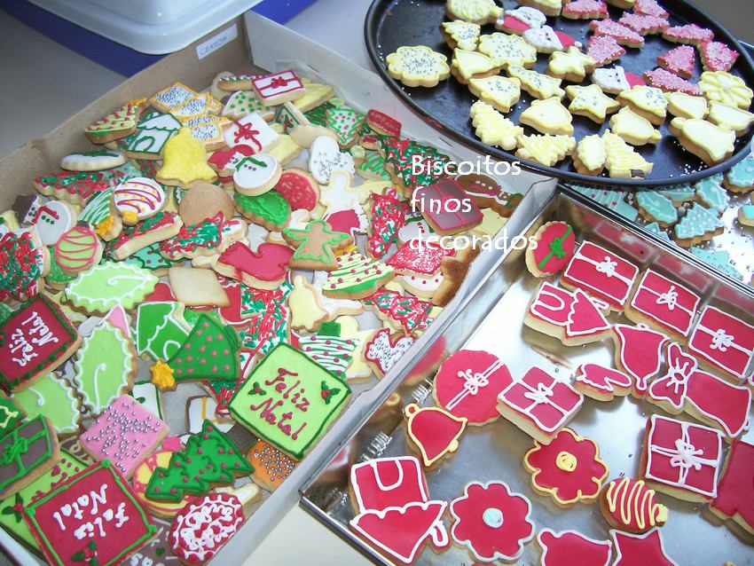 Doce Mania - Biscoitos Finos Decorados: Biscoitos de Natal