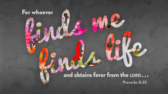 I am His, He is Mine: Proverbs 8 - Fear of the Lord