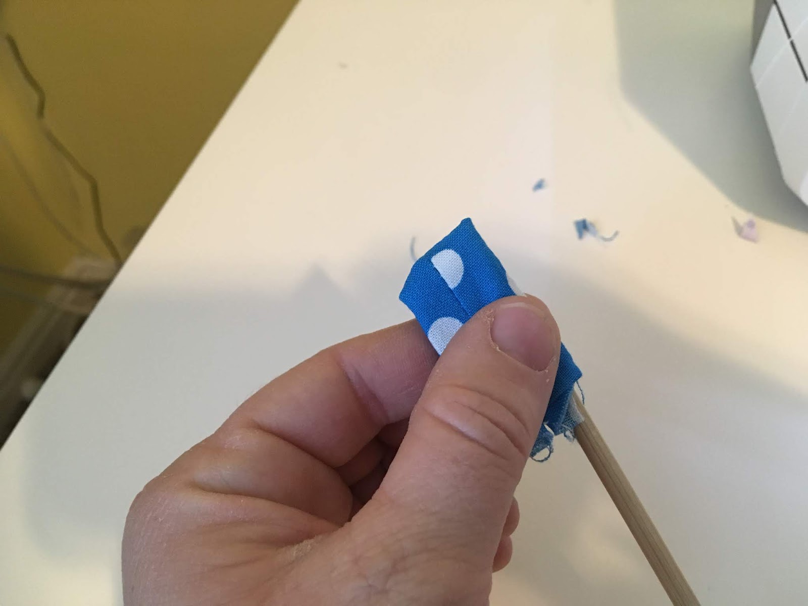 Fabric-covered mini composition books tutorial