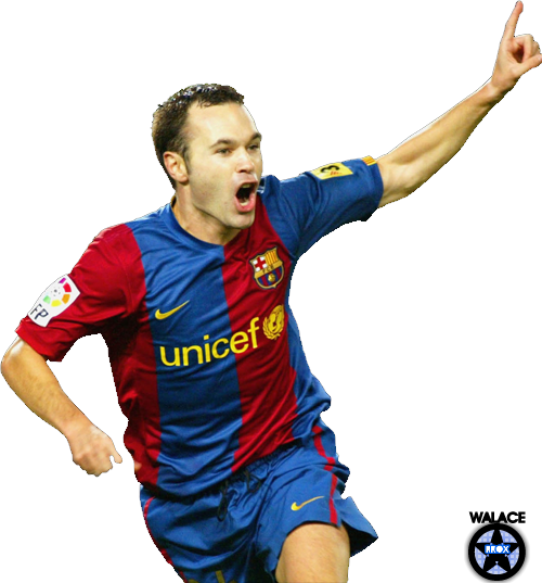 Andreas Iniesta - Barcelona ~ Renders Rox - As melhores renders da net