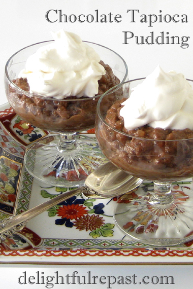 Jello Chocolate Tapioca Pudding