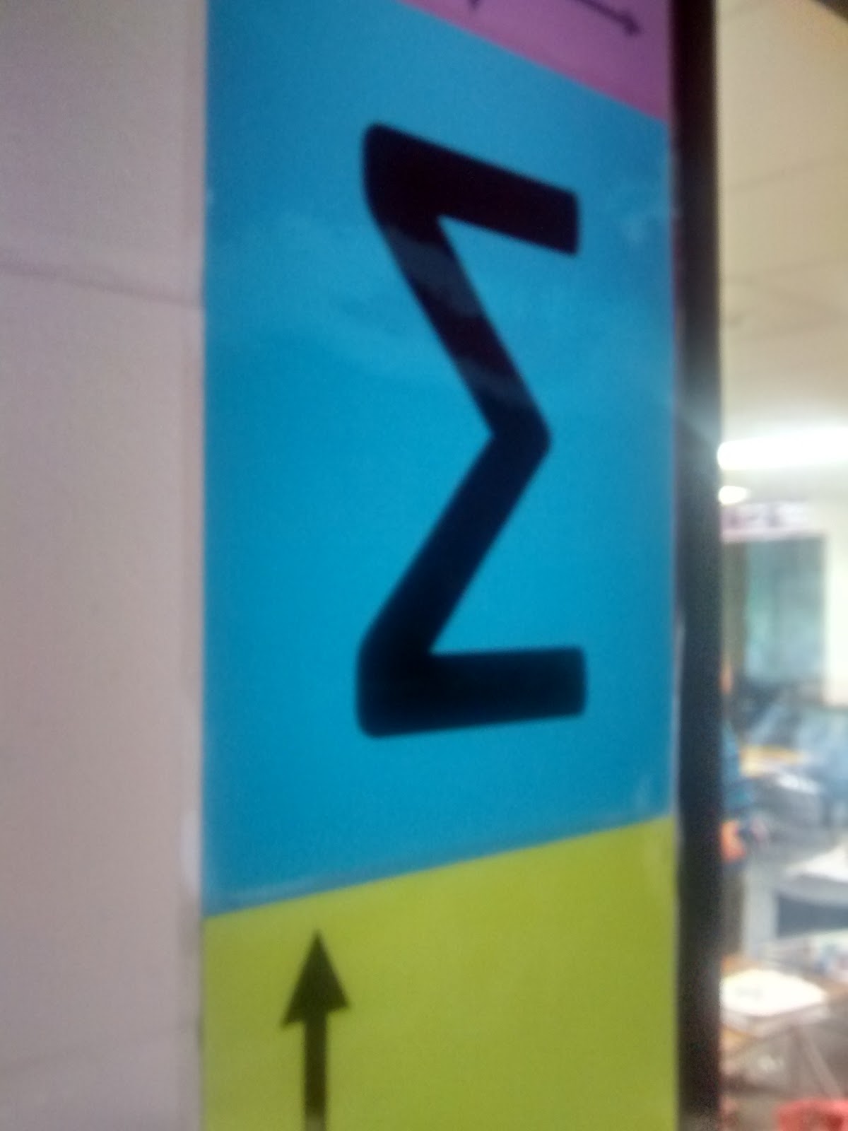 Printable Math Welcome Sign