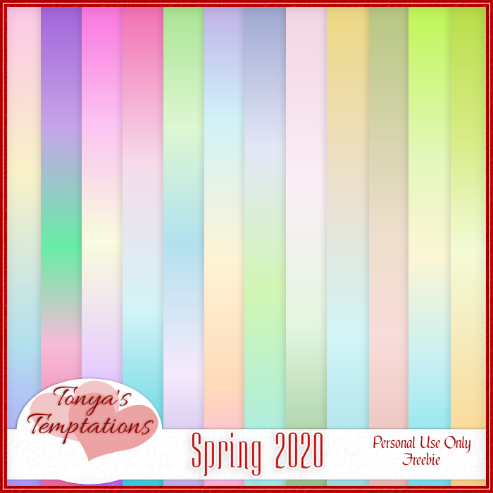 Tonya's Temptations: • Spring Gradients