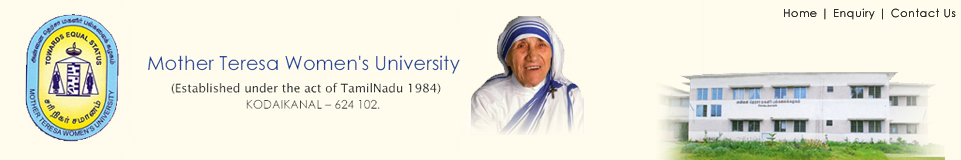 MTWU Kodaikanal Botany Guest Faculty Walk IN