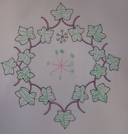 Tekenderwijs: Klimop