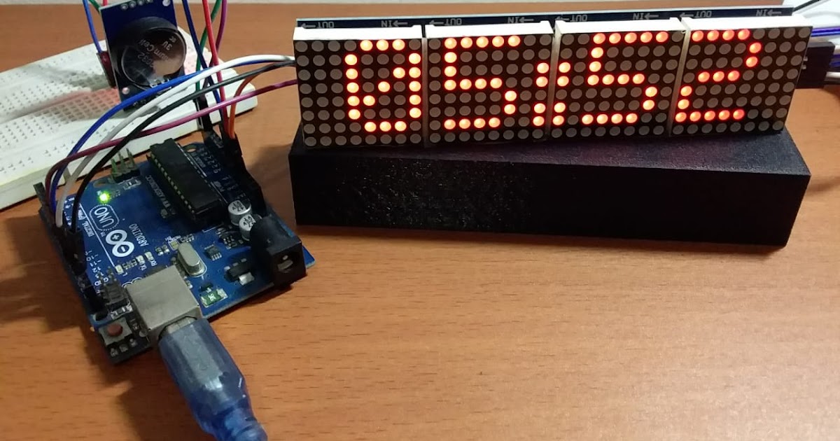 Vino Workshop Technology: [Arduino] - Jam digital dan running text ...