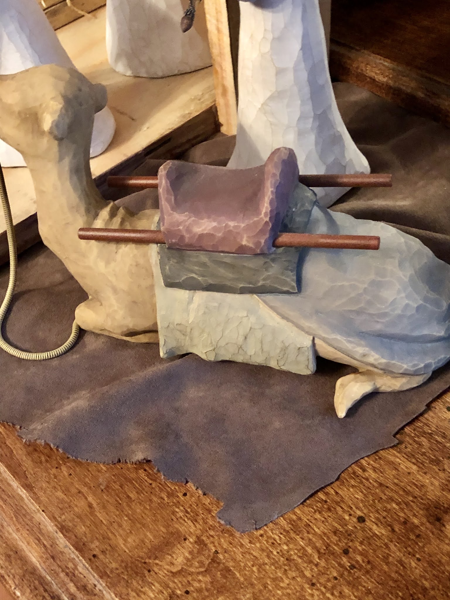 Ms. Nancy's Nook : DIY Stable for Willow Tree Nativity Figures