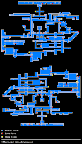 castlevania symphony of the night map - woodworking