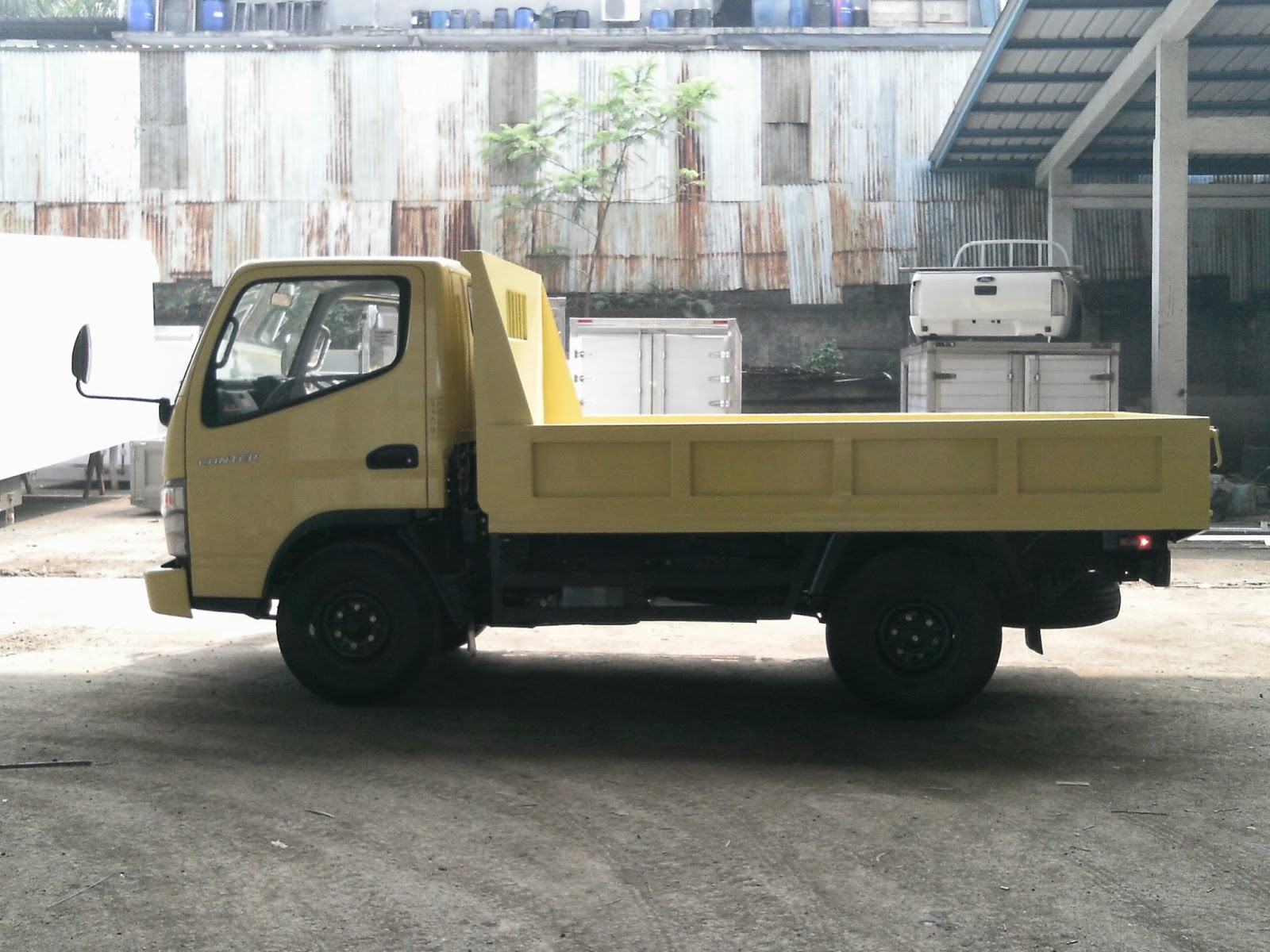 SALUYU KAROSERI: Bak besi Tinggi 40cm untuk mobil Truck 4 Roda