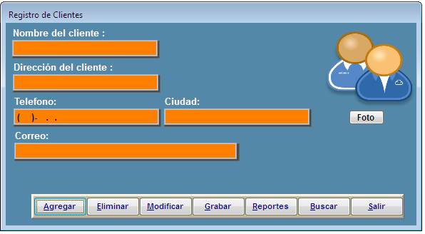 Control de Clientes en Visual Foxpro ~ Visual Foxpro