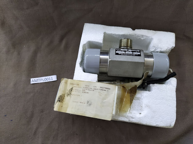 BARTON 8023 LIQUID LEVEL TURBINE FLOW METER 5000 PSI