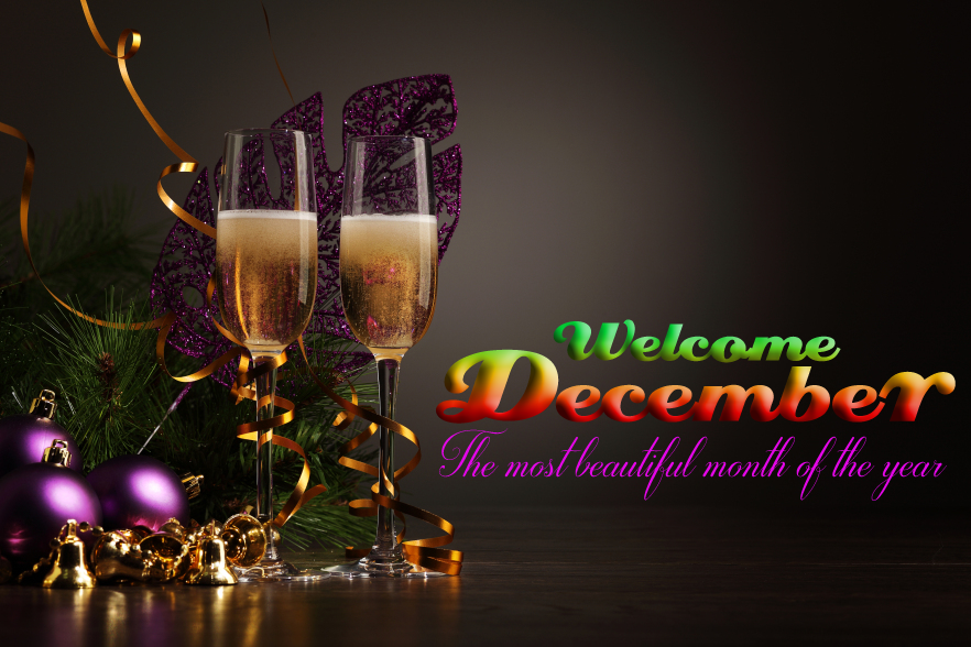 Banco de Imágenes Gratis: Welcome December The most beautiful month of ...