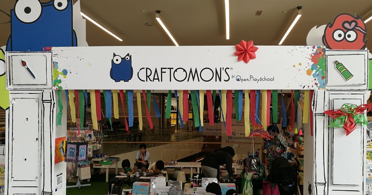 DIY Kids Art & Craft at Craftomon's, MyTown Kuala Lumpur | Mummy to my ...