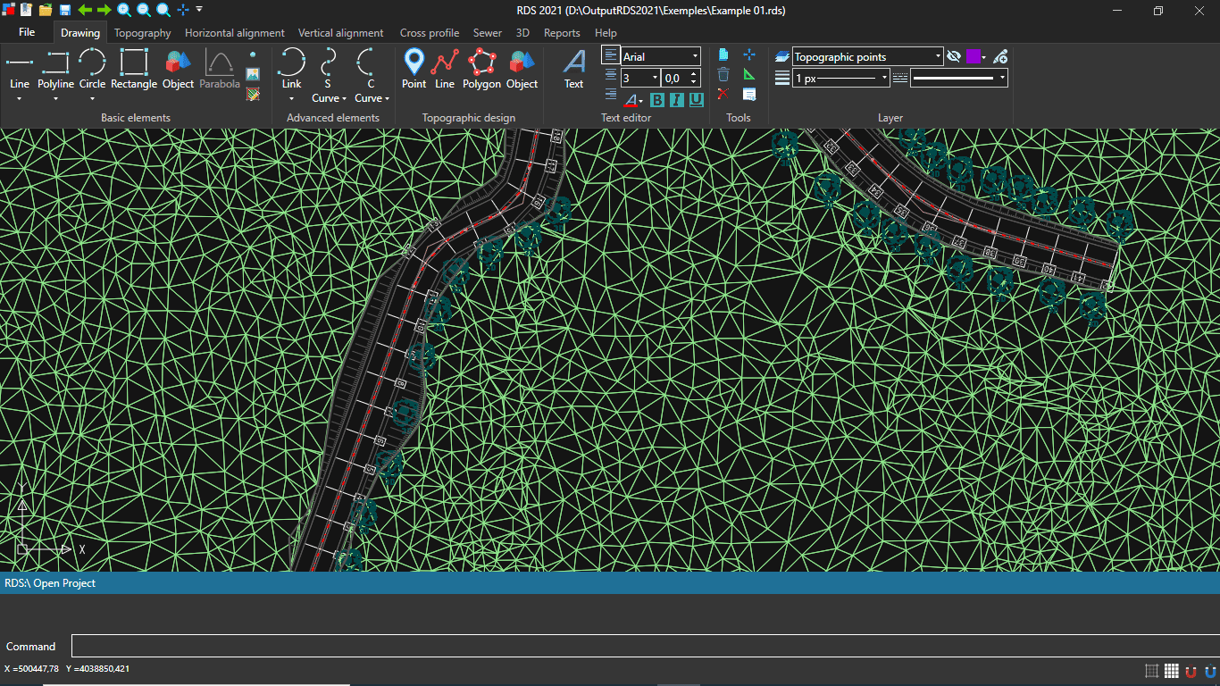 RDS : Road Design Software : RDS 2021 : Low cost road design software