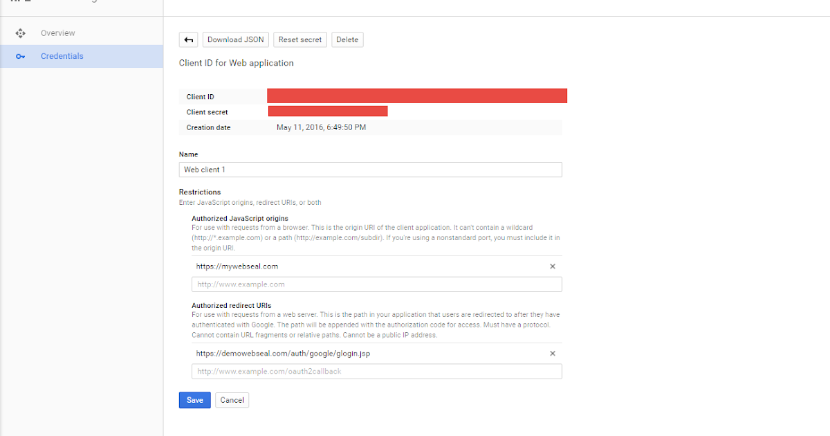 IBM - Identity Management for dummies like us: Google Authentication to ...