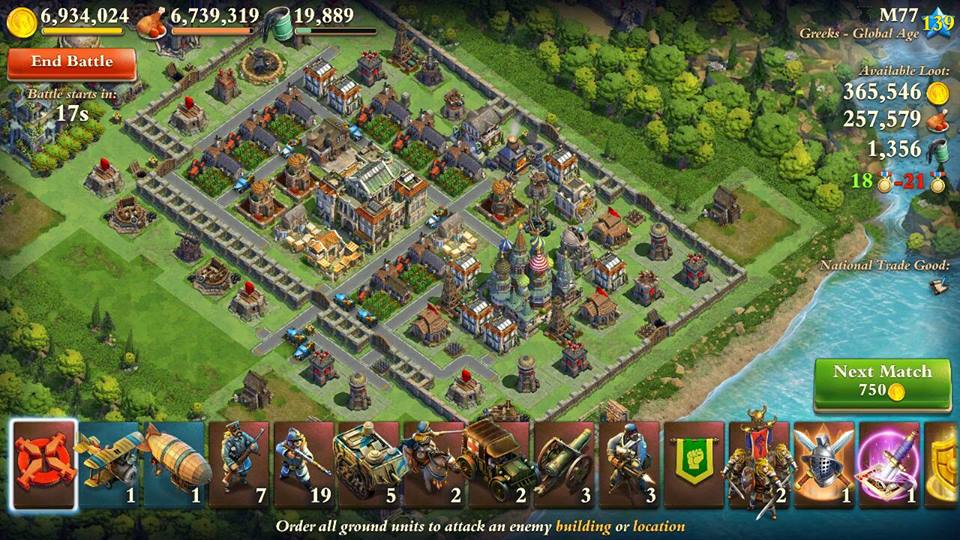 Latest Global Age Base Layouts - DomiNations Guides