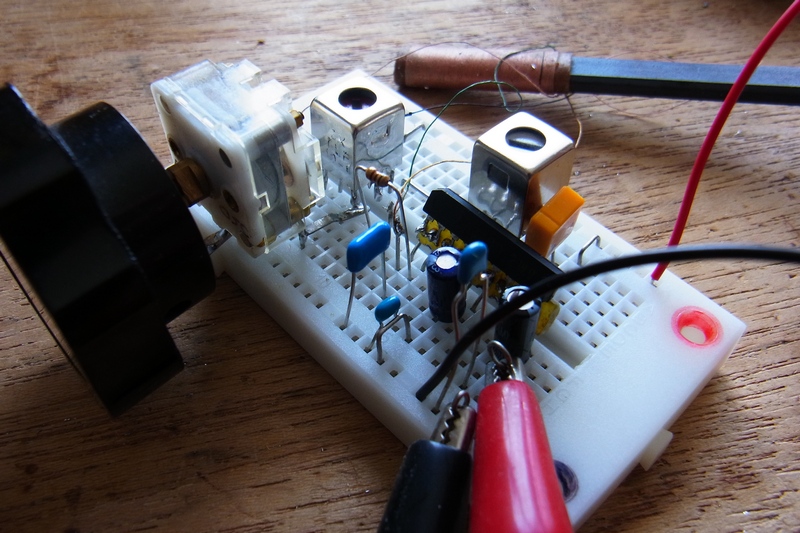 悠々趣味の日々: ラジオの製作（4） LA1600 によるAMラジオ