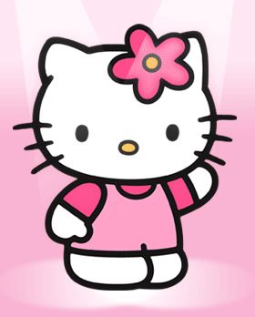 ♥ Dibujos a color ♥: ♥ Más dibujos de Kitty listos para imprimir ♥