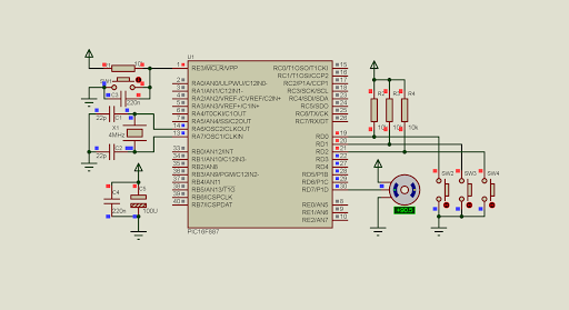 Servo Motor Interfacing With Pic16f877a Simulation