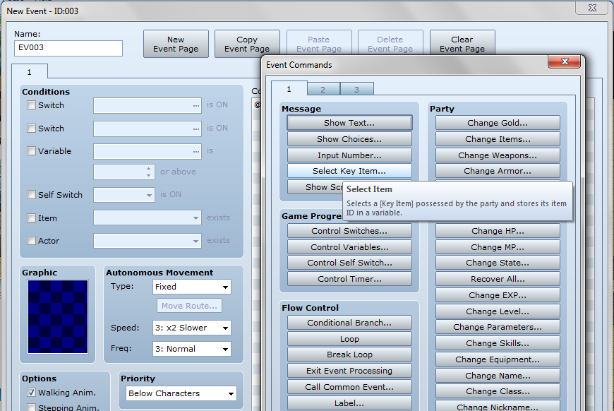 Making an RPG: Key Items Tutorial