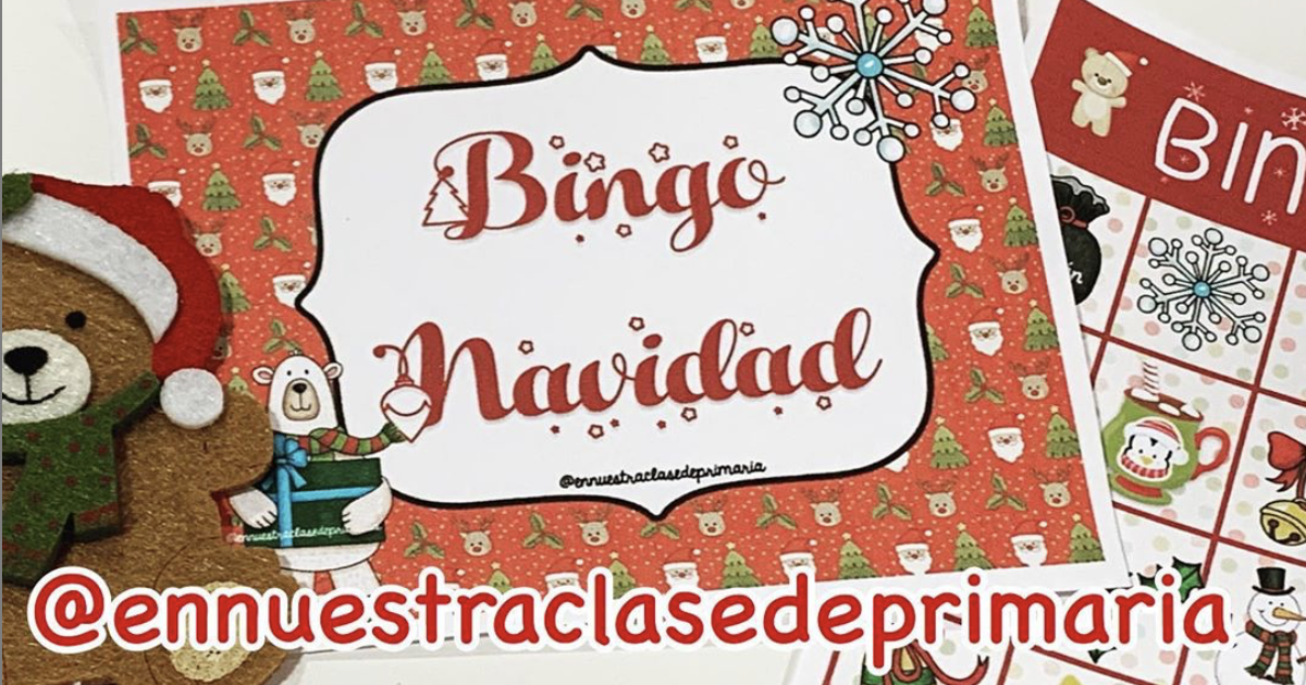 En nuestra clase de Primaria: BINGO DE NAVIDAD