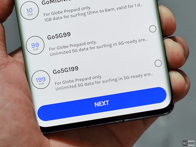Globe outs Go5G promo with Unlimited 5G data—starts at PHP 99 valid for 3 days!