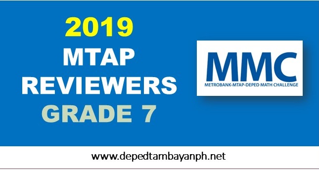 2019 Metrobank-MTAP-DepEd Math Challenge Reviewer for Grade 7 - Deped ...