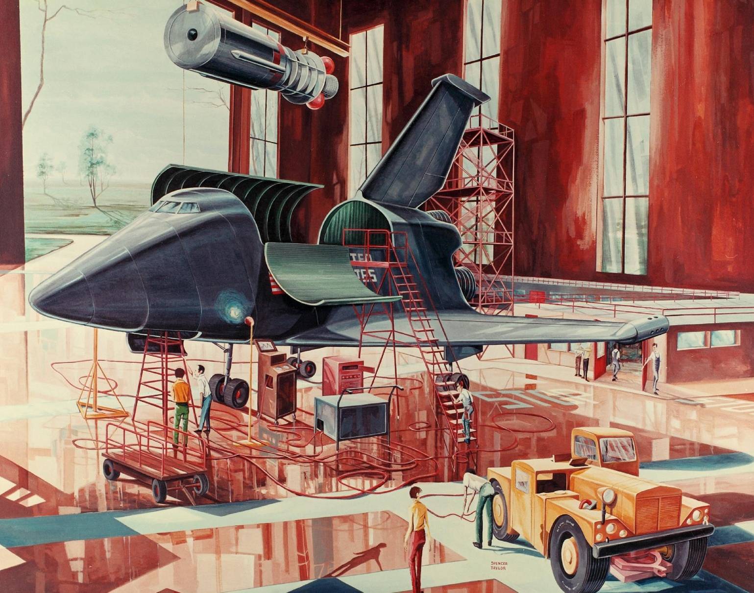 Space Shuttle Concept Art Of The 1960s And 1970s ~ Kuriositas